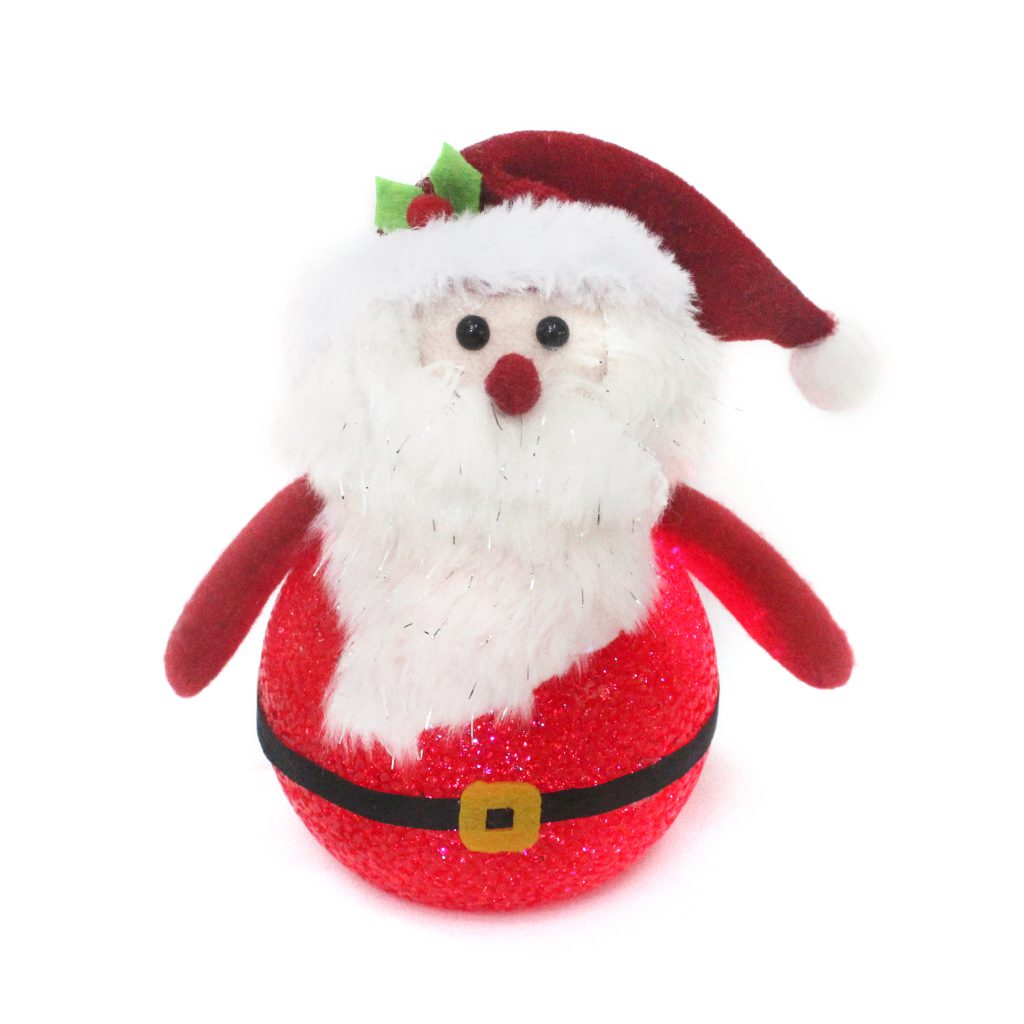 USB-Powered LED Color Changing Santa Blinking Lights – Garden & Lights