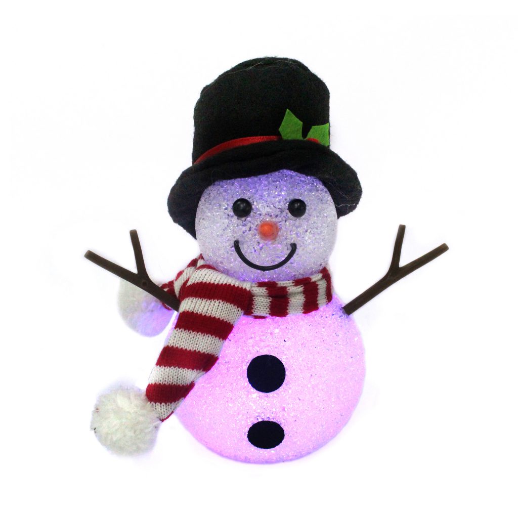 USB-Powered LED Color Changing Santa Blinking Lights – Garden & Lights