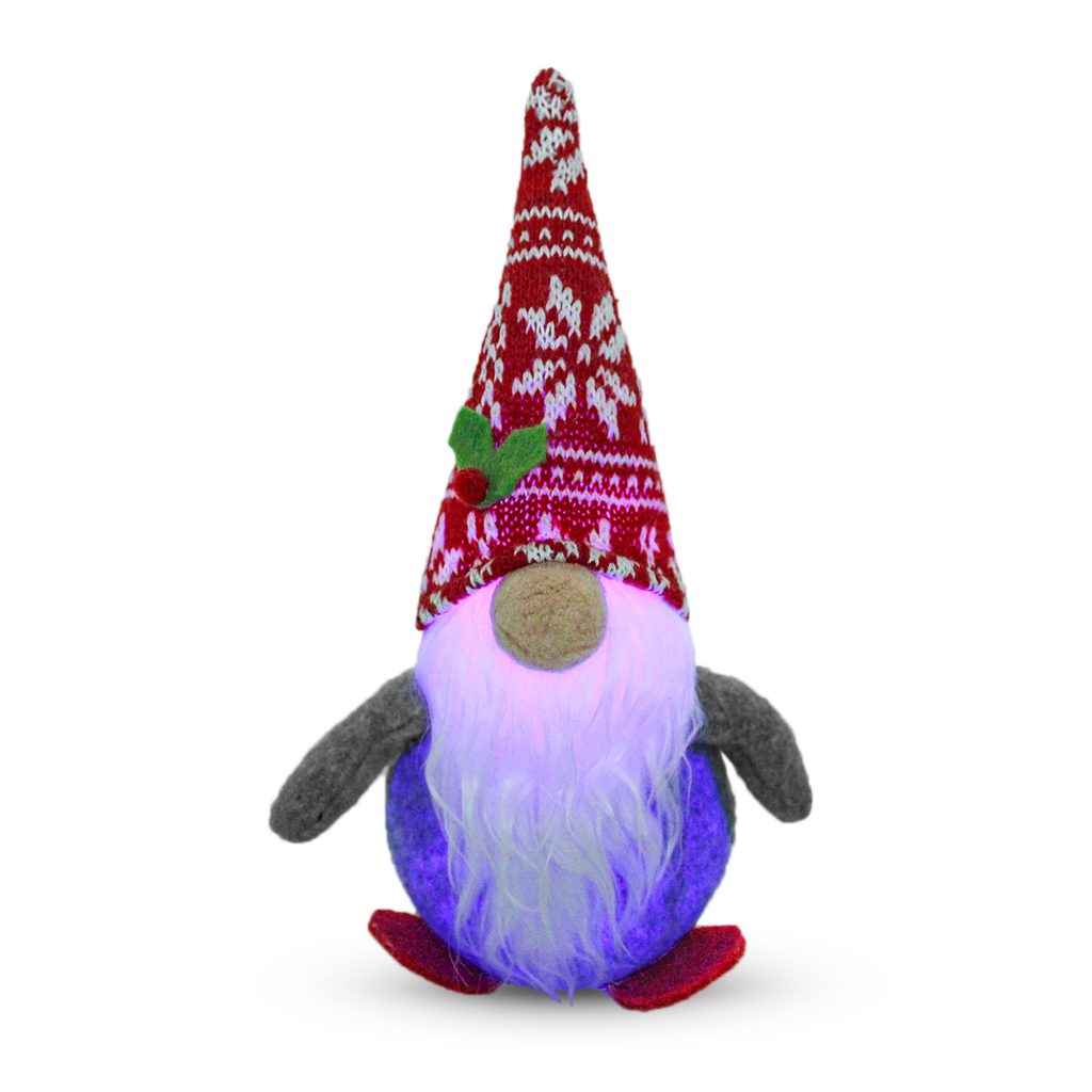 USB-Powered LED Color Changing Santa Blinking Lights – Garden & Lights