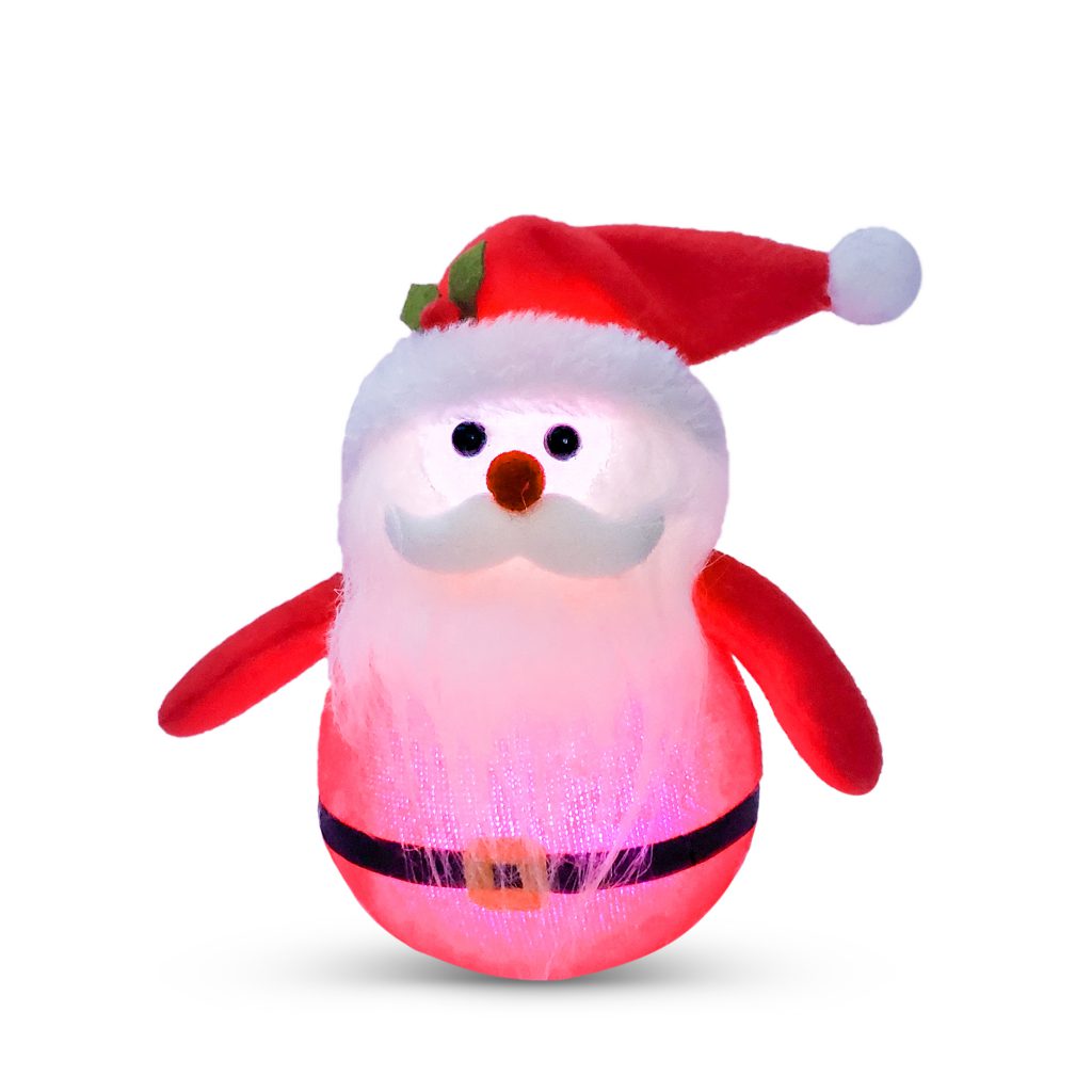 USB-Powered LED Color Changing Santa Blinking Lights – Garden & Lights